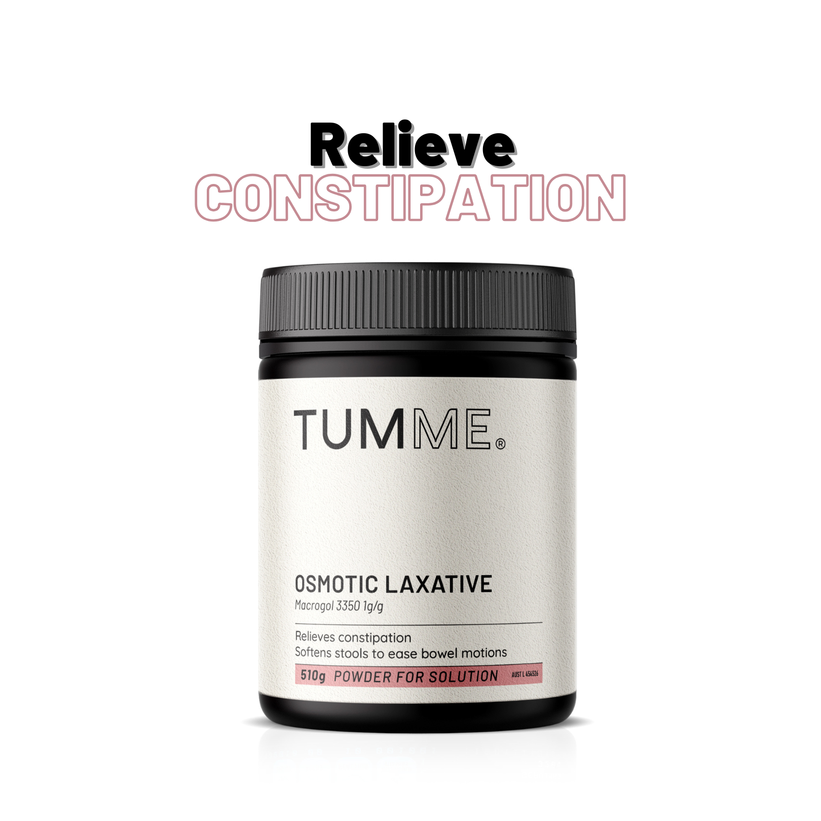 TUMME Osmotic Laxative 30 Doses | Constipation Relief Powder